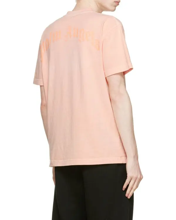 Palm Angels Bear-logo T-shirt - Nude