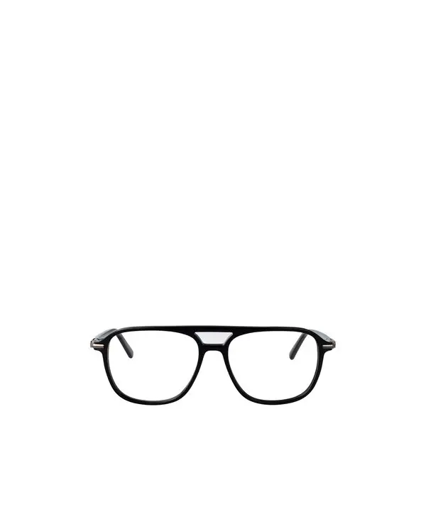 FERRAGAMO Double Bridge Eyeglasses - Black