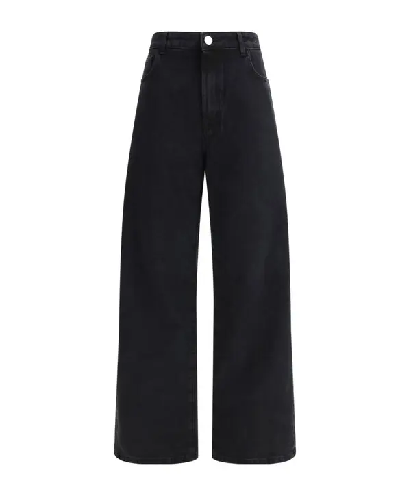RÓHE Wide Leg Baggy Jeans - Black