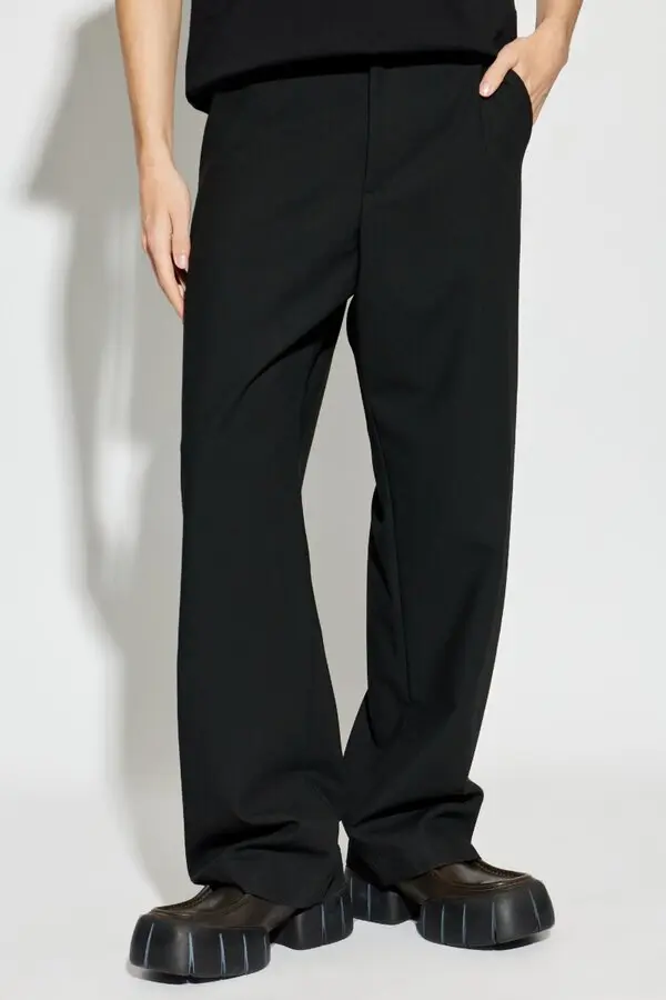 DIESEL® Tailored Pocket Trousers With Metallic Logo