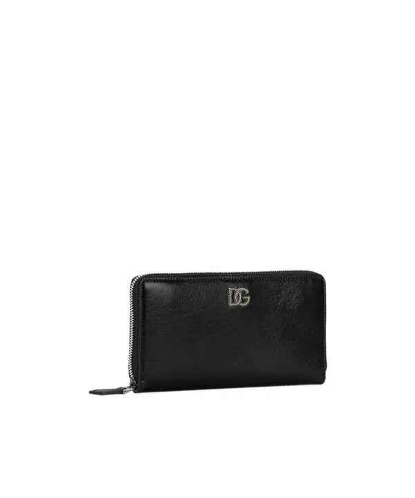 Dolce & Gabbana Dolce Gabbana Tempesta Logo Plaque Wallet