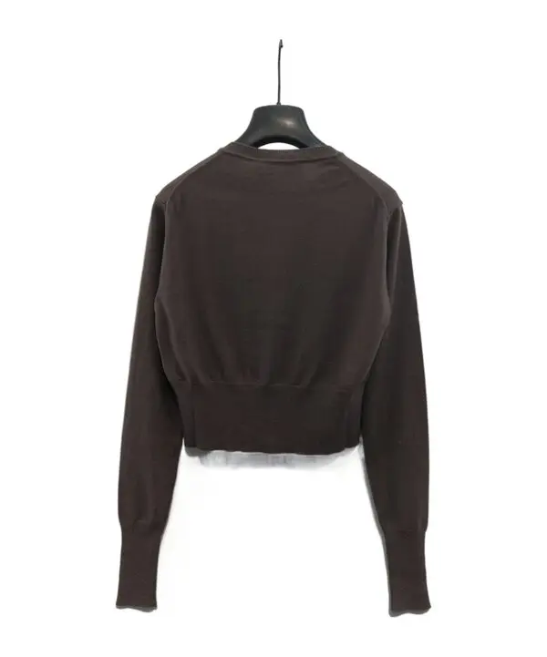 VIVIENNE WESTWOOD Orb Embroidered Knitted Cardigan