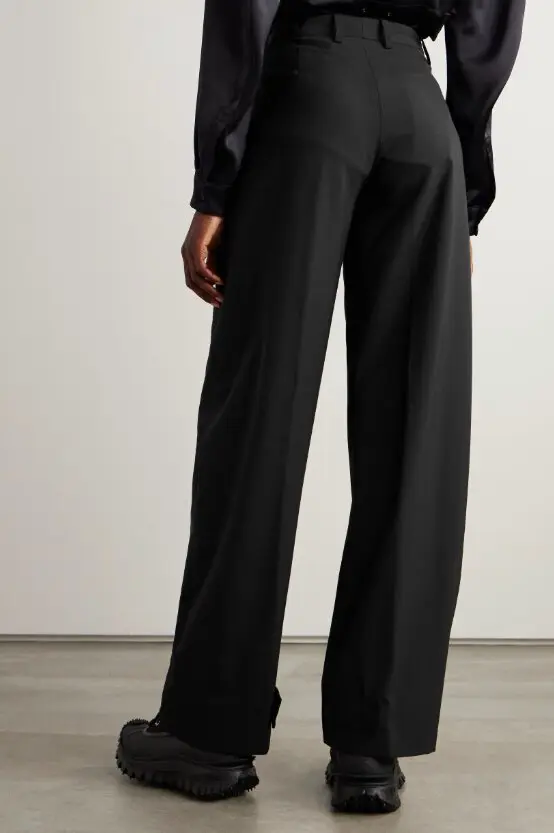 Moncler X Edward Enninful Pleated Tailored Trousers
