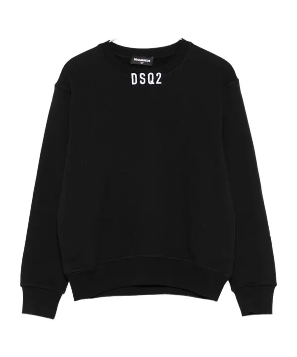 Dsquared2 Logo Embroidered Crew Neck Sweatshirt