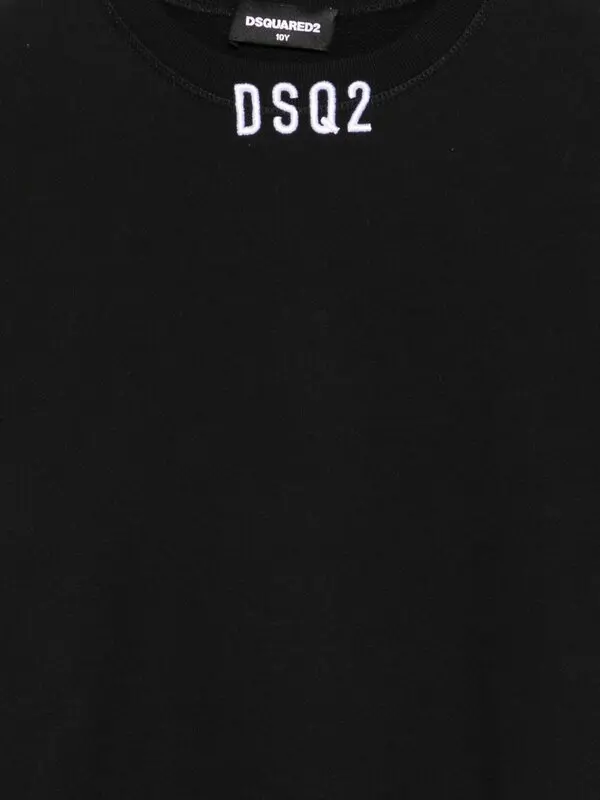 Dsquared2 Logo Embroidered Crew Neck Sweatshirt