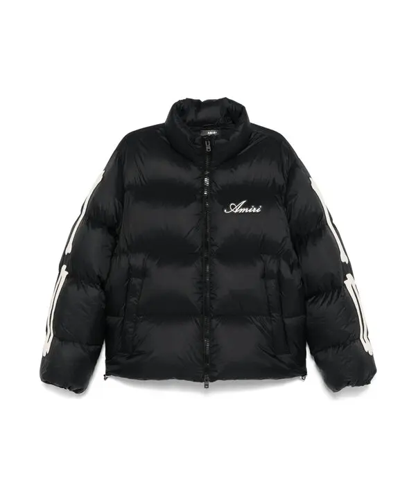 Amiri Bones Puffer Jacket - Black