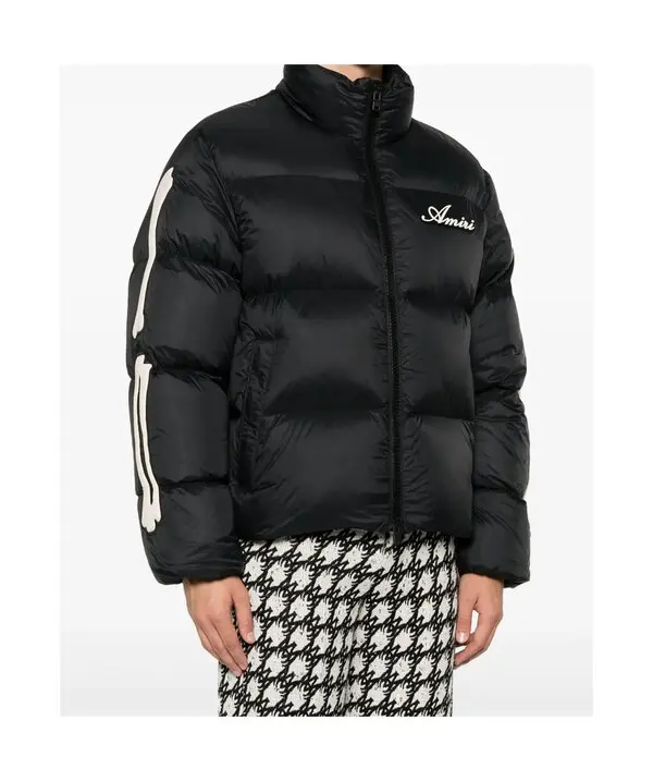 Amiri Bones Puffer Jacket - Black