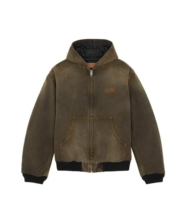 MAISON MARGIELA Zip-up Hooded Jacket