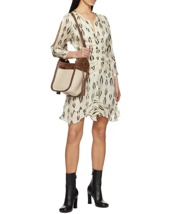 Isabel Marant Étoile Printed Long Sleeve Dress