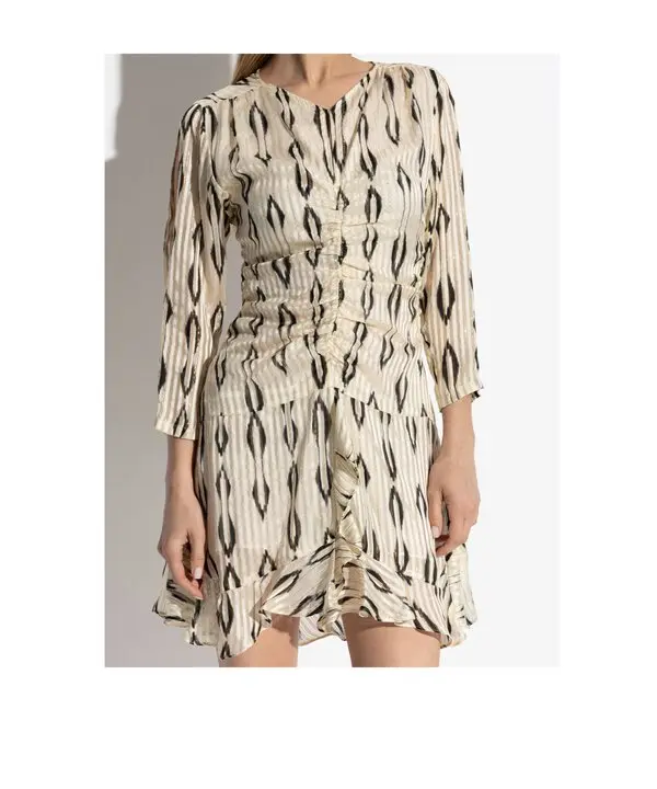 Isabel Marant Étoile Printed Long Sleeve Dress