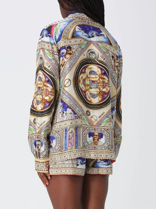 Casablanca Long Sleeve Printed Shirt