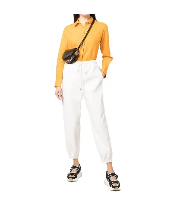 Stella McCartney Frayme Small Flap Shoulder Bag