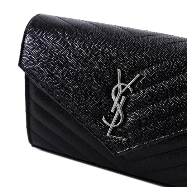 Saint Laurent Monogram Chain Wallet