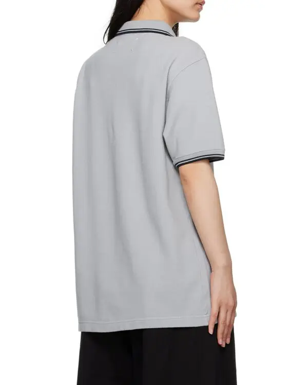 MAISON MARGIELA Logo Embroidered Polo Shirt