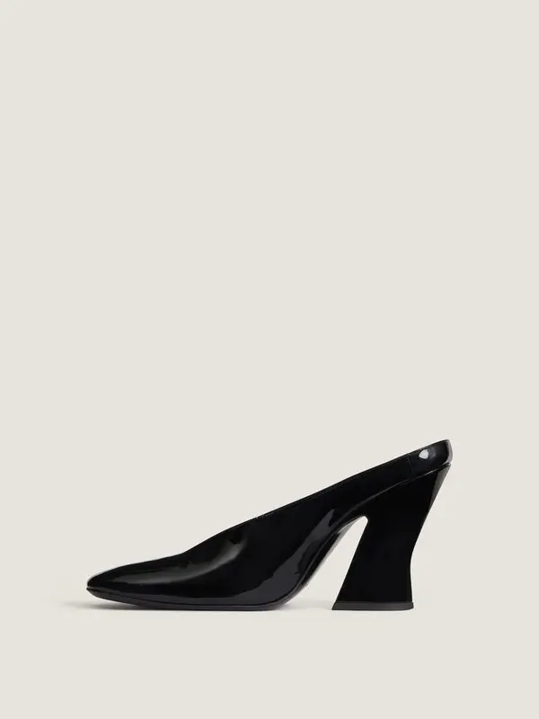 Givenchy Sculpted Heeled Mules - Black