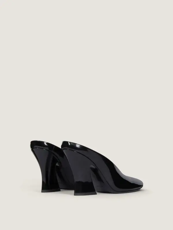 Givenchy Sculpted Heeled Mules - Black