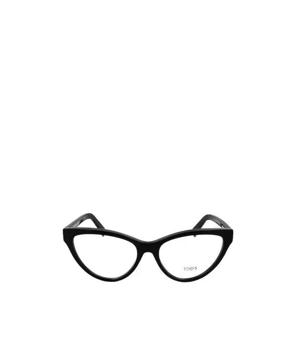TOD'S Cat Eye Eyeglasses - Black