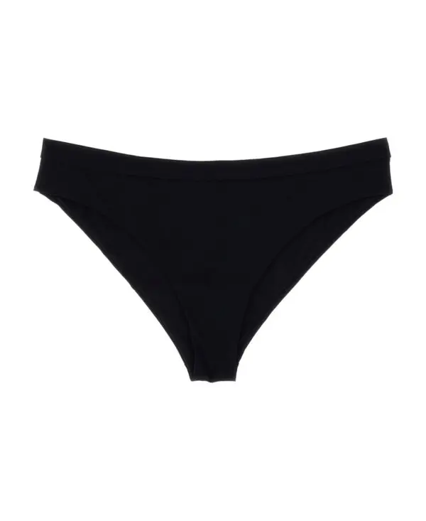 JIL SANDER Stretch Bikini Briefs - Black