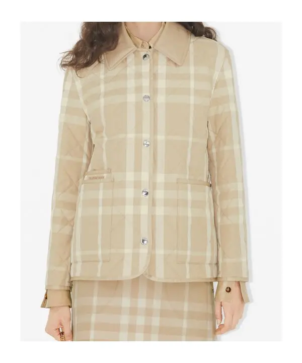 Burberry Diamond Quilted Barn Jacket