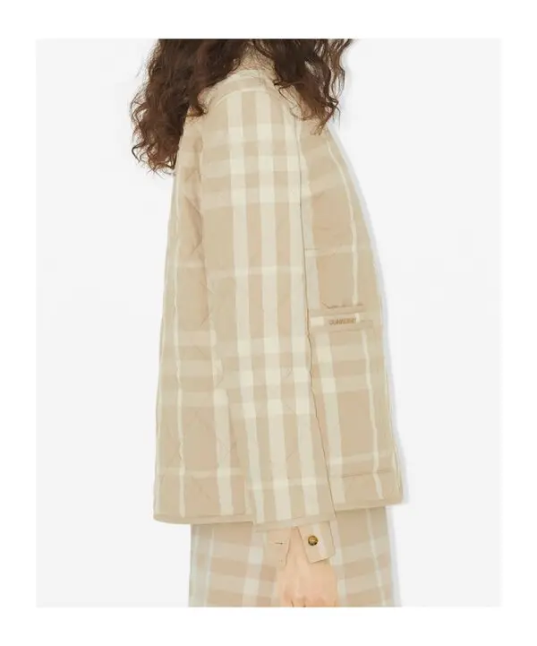 Burberry Diamond Quilted Barn Jacket