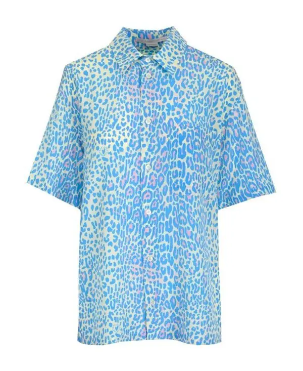 Stella McCartney Allover Printed Short-sleeved Shirt