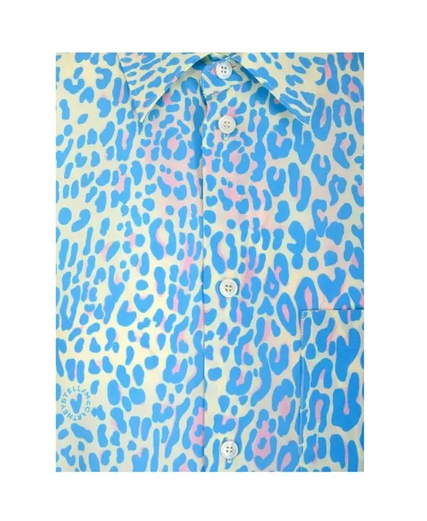 Stella McCartney Allover Printed Short-sleeved Shirt