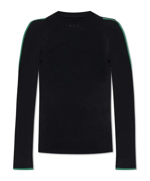 Lacoste Long Sleeve Crewneck With Logo Detail