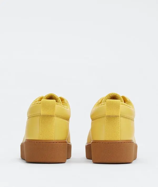 Bottega Veneta Quilted Leather Lace-up Sneakers