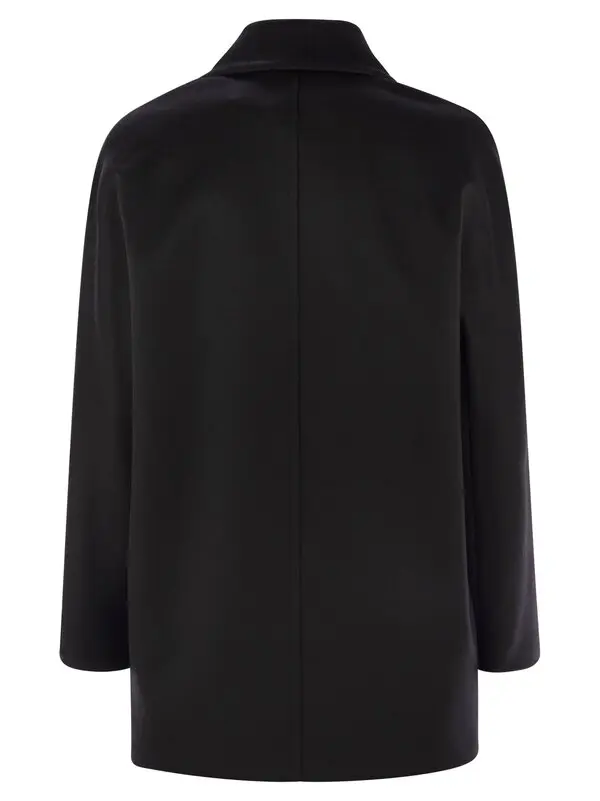 Max Mara Sheree Double-breasted Wool Blazer - Black
