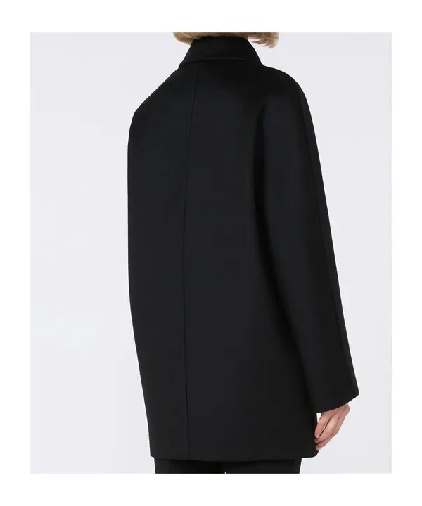 Max Mara Sheree Double-breasted Wool Blazer - Black