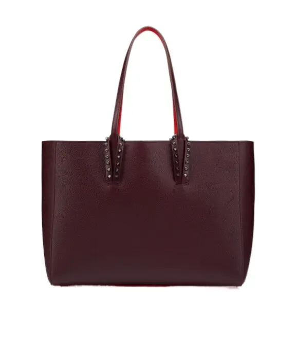 CHRISTIAN LOUBOUTIN Cabata Stud Detailed Small Tote Bag - Amara