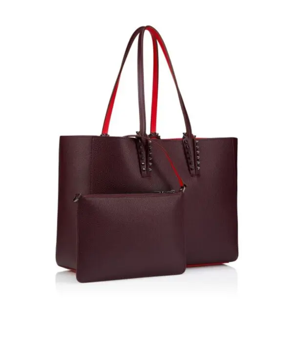 CHRISTIAN LOUBOUTIN Cabata Stud Detailed Small Tote Bag - Amara