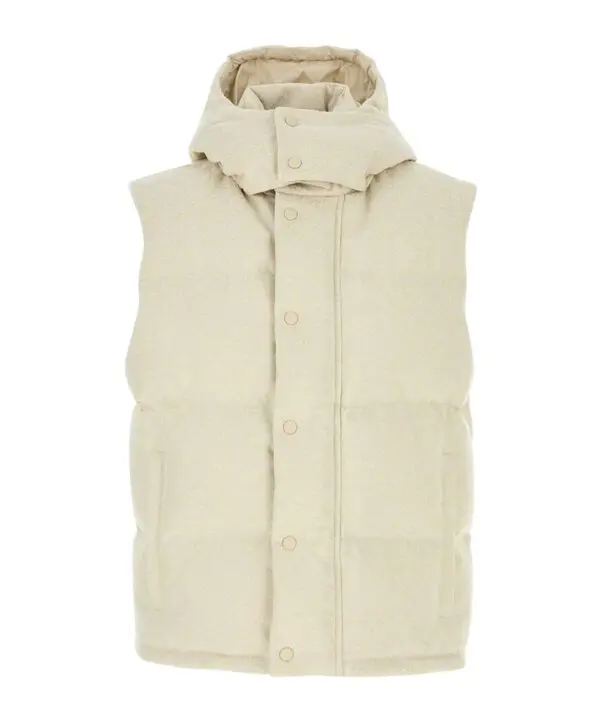 Gucci Sleeveless Down Jacket With Hood