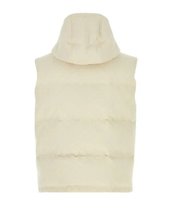 Gucci Sleeveless Down Jacket With Hood