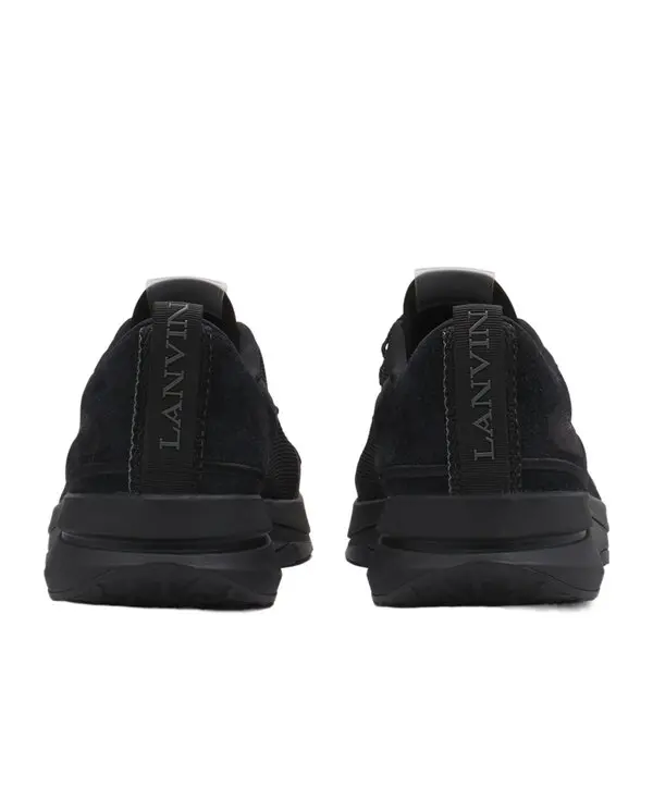 LANVIN L-i Mesh Sneakers - Black