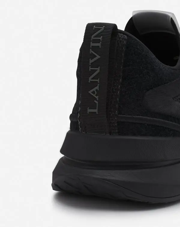 LANVIN L-i Mesh Sneakers - Black