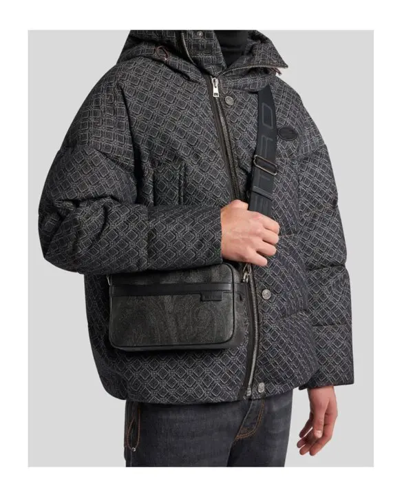 Etro Small Paisley-printed Zipped Crossbody Bag