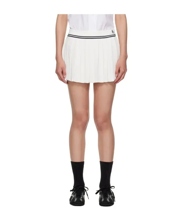 SPORTY  RICH Sporty & Rich Src Logo Abigail Skirt