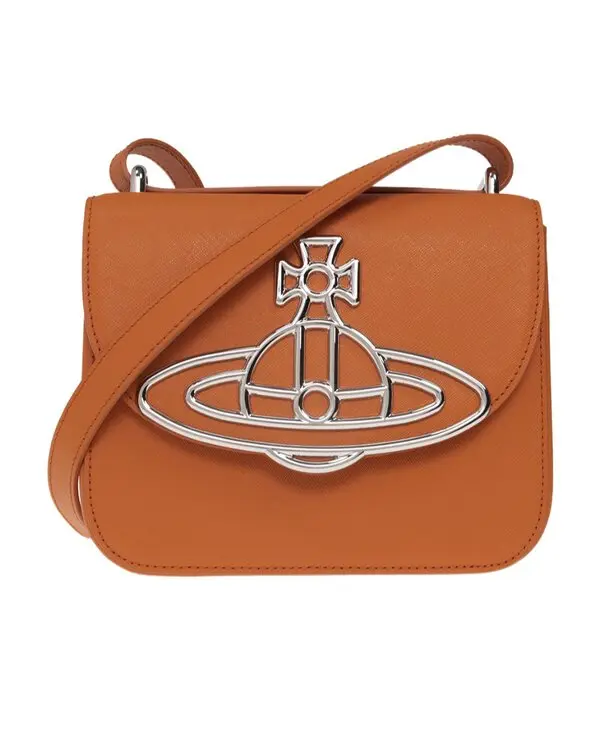 VIVIENNE WESTWOOD Linda Crossbody Bag - Brown