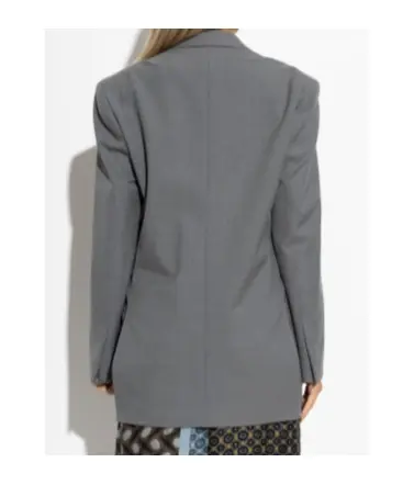 Dries Van Noten Single Breasted Blazer - Grey