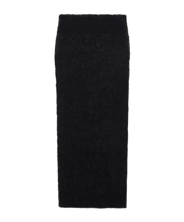 Blumarine Brushed Knitted Maxi Skirt