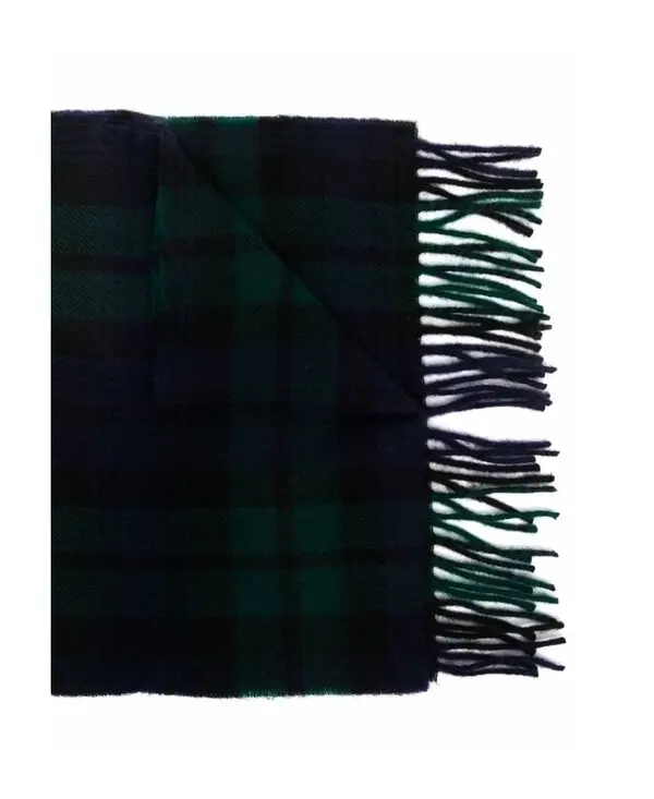 A.p.c. Mahe Tartan-check Wool Scarf