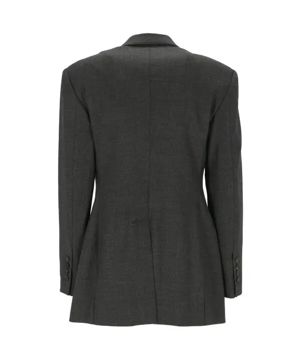 Brunello Cucinelli Button Detailed Long-sleeved Jacket