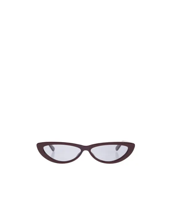 Alexander McQueen Cat-eye Frame Sunglasses - White