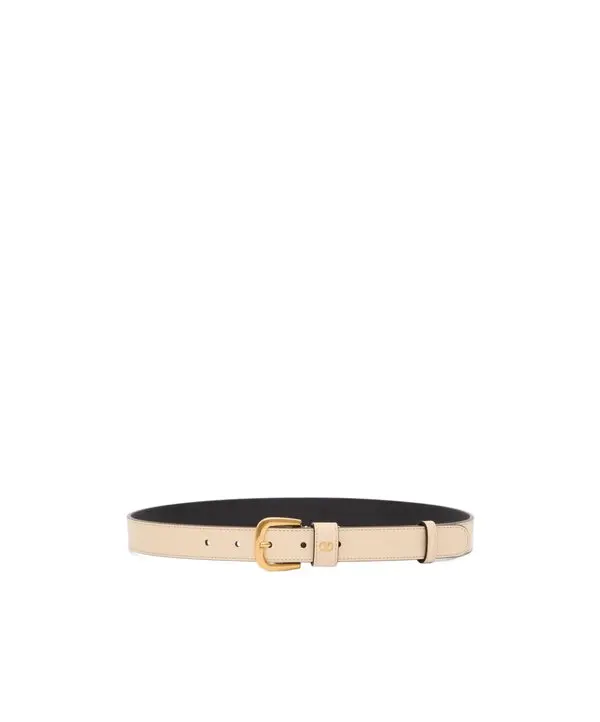 Valentino Garavani Vlogo Signature Mini Belt - Nude