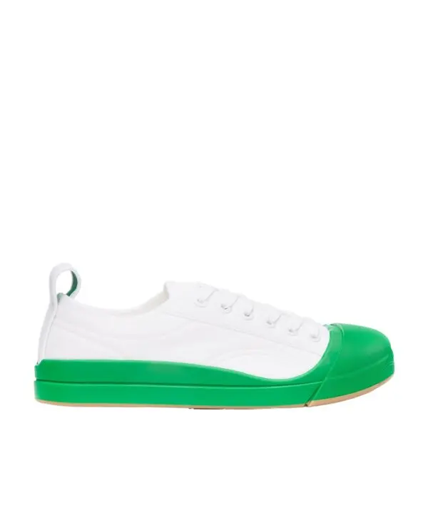 Bottega Veneta Vulcan Low Top Sneakers - White