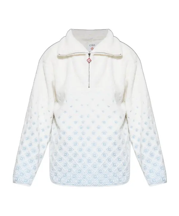Casablanca Alphabet Hoodie - White