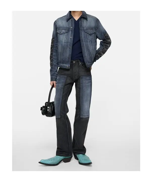 Acne Studios Paneled Regular Jeans