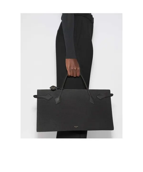 Alaïa Teckel Tote Bag - Anthracite
