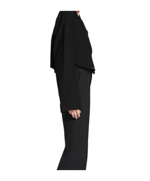 Balenciaga Cropped Single-breasted Blazer With Cut-out Detail